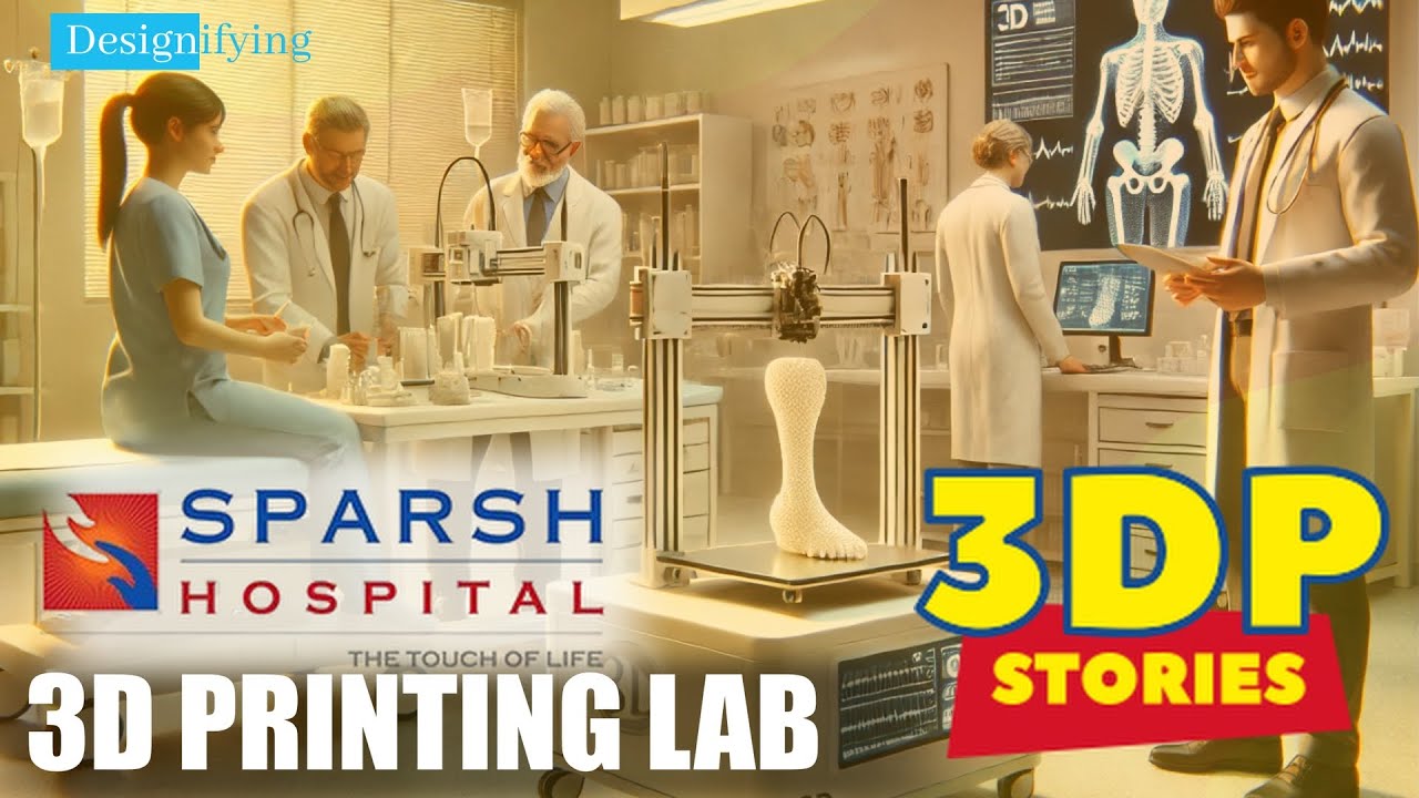 3DP Stories: SPARSH Hospital Bangalore | New 3D Printing Lab | Designifying - YouTube