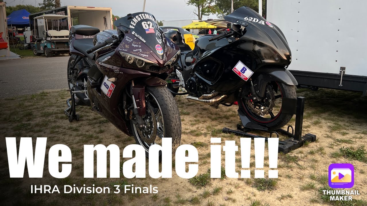 First IHRA finals went well. (Turbo hayabusa/Stretched R6) - YouTube