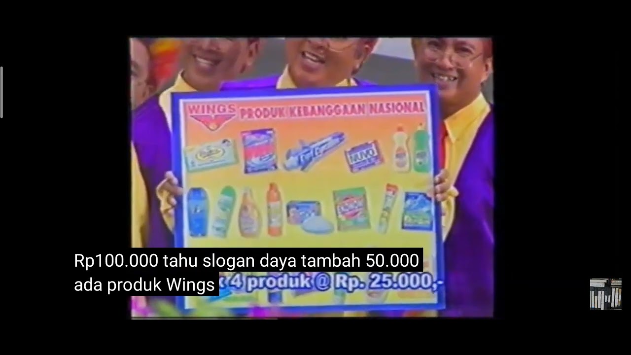 Iklan Daia dari Wings jingle "Dag Dig Dug Duer Daia" 30's (2001) - YouTube