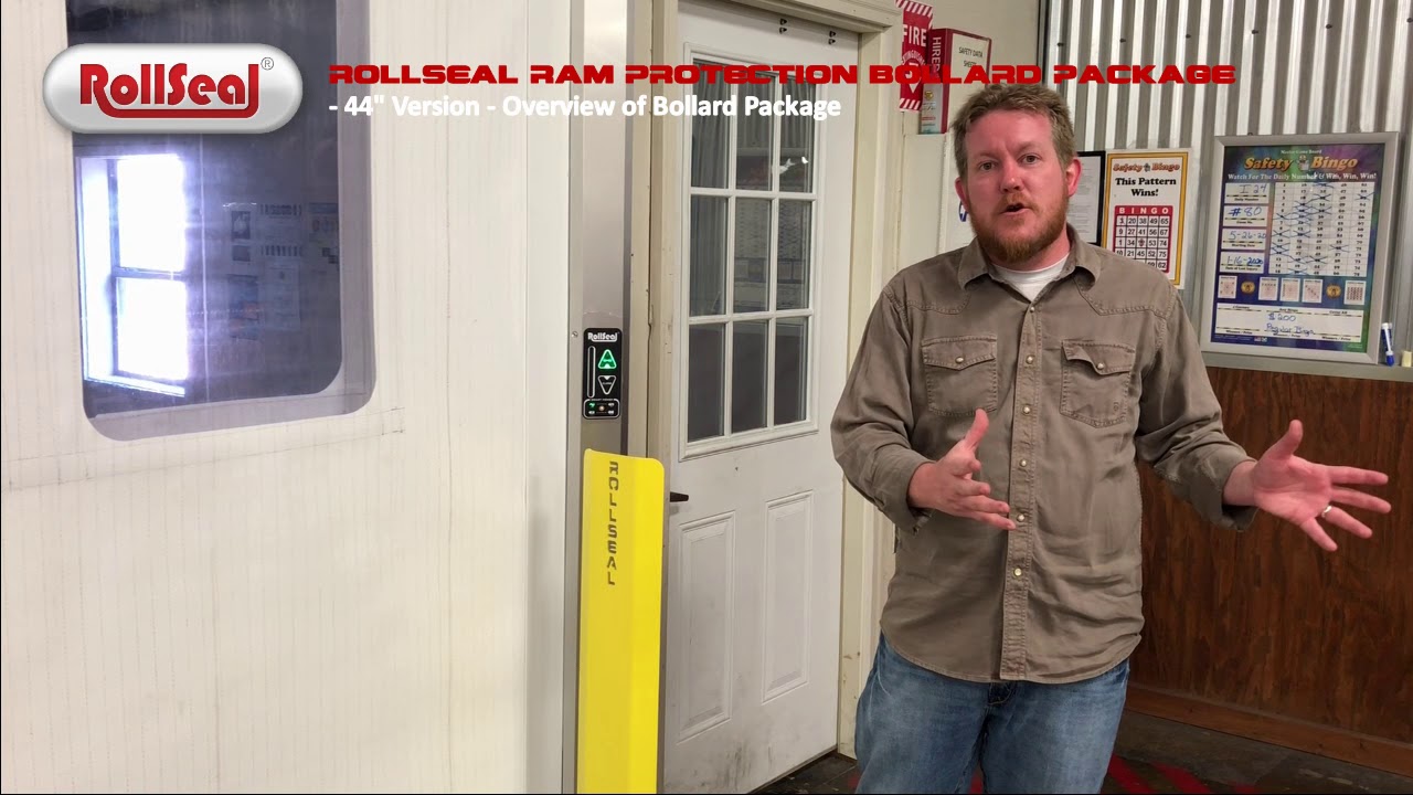 RollSeal RAM Protection Bollard Package - Basic Overview - YouTube