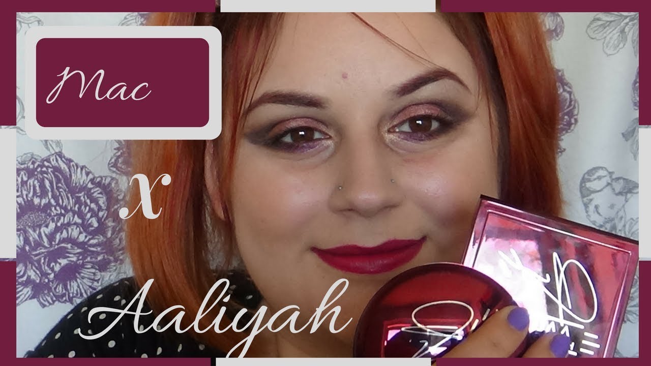 💄Mac x Aaliyah Collection Review and Demo💄 - YouTube