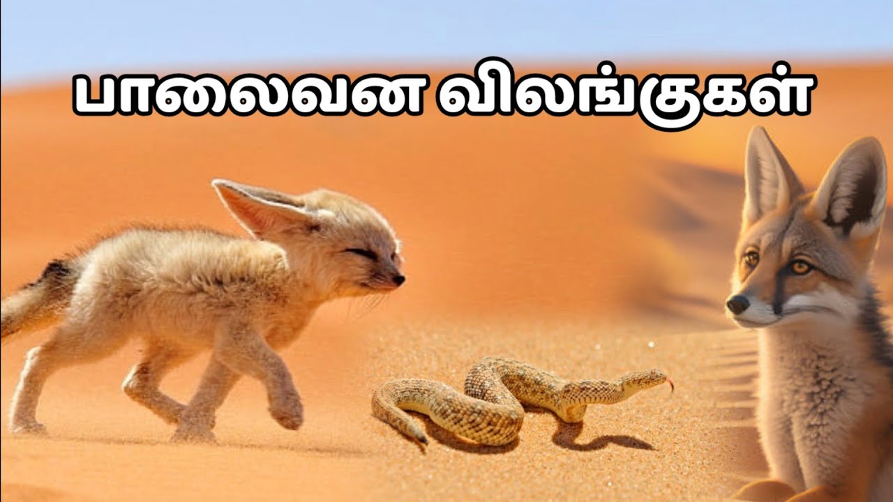 பாலைவன விலங்குகள் | Desert animals in tamil | Desert animals ...