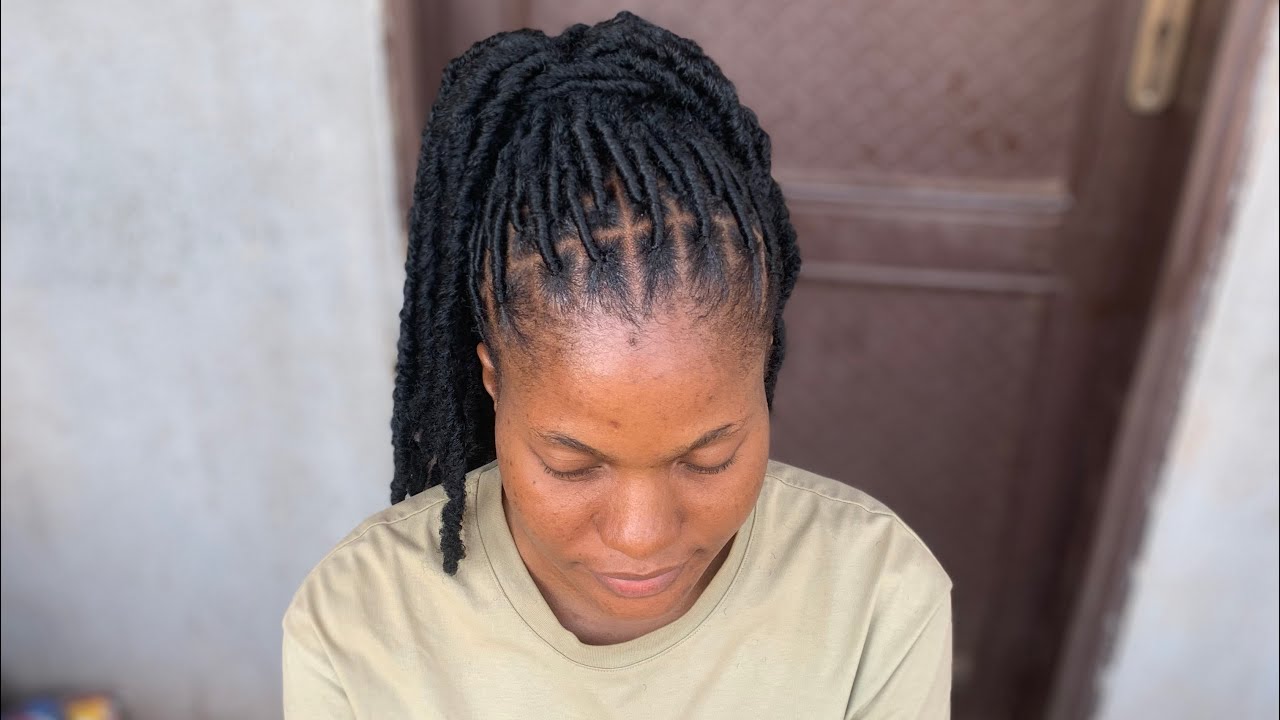 Locs installation - YouTube
