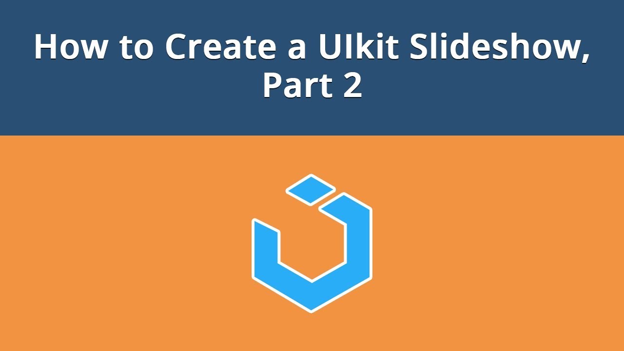 UIkit Framework, Lesson #10: How to Create a UIkit Slideshow, Part 2 ...