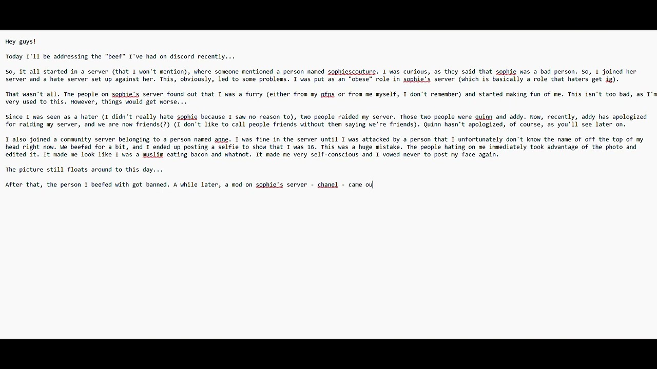Discord Beef... - YouTube