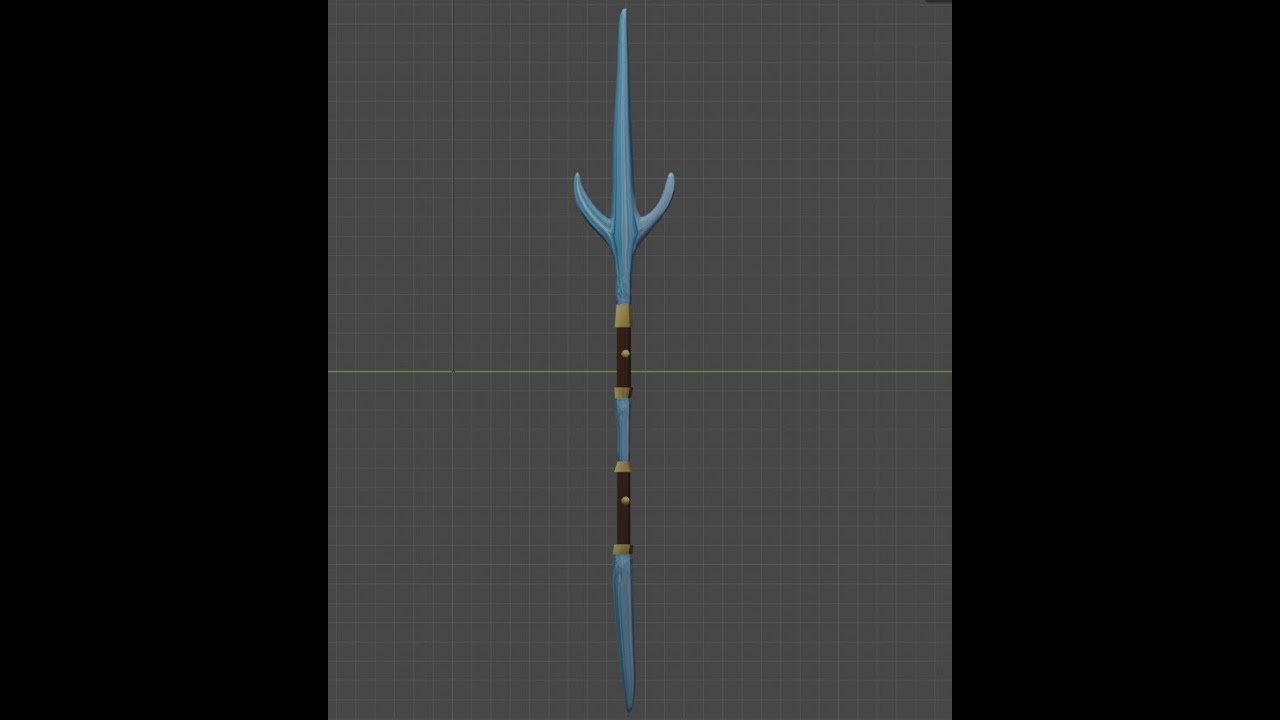 Making an Ice Staff | BLENDER 3D MODELING - YouTube