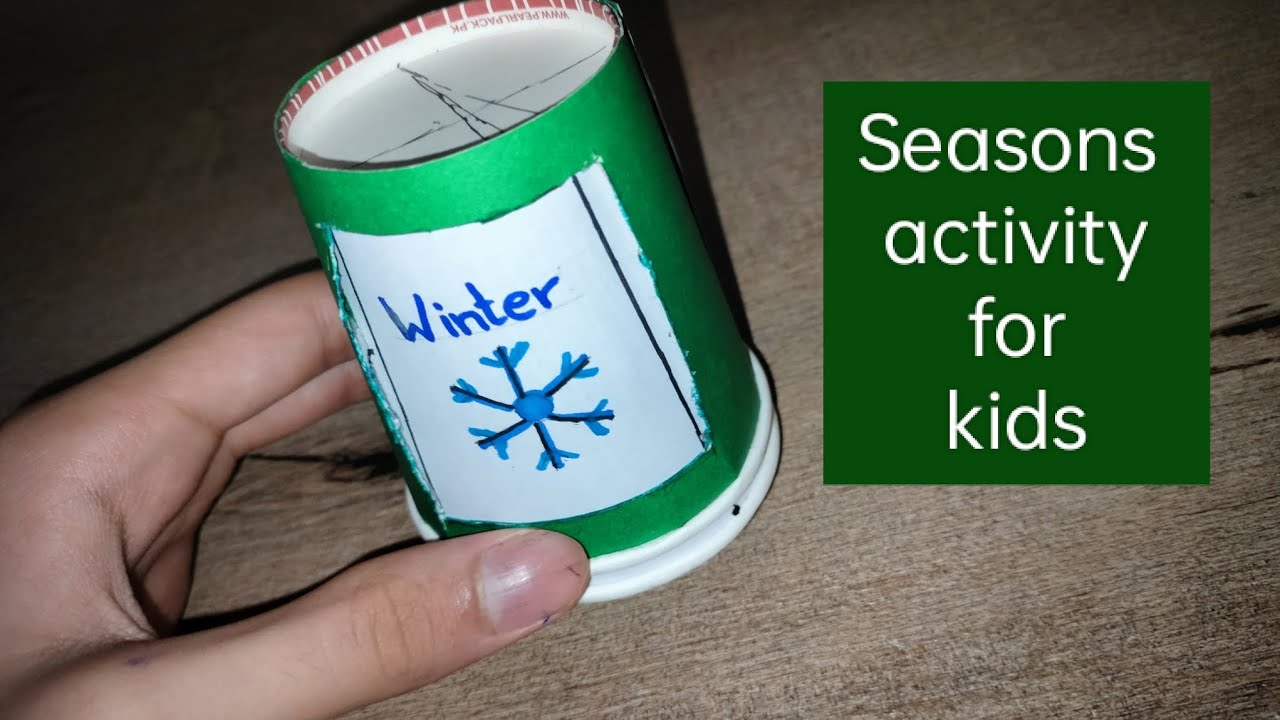 Seasons🍂 activity for kids/ easily learning about seasons - YouTube
