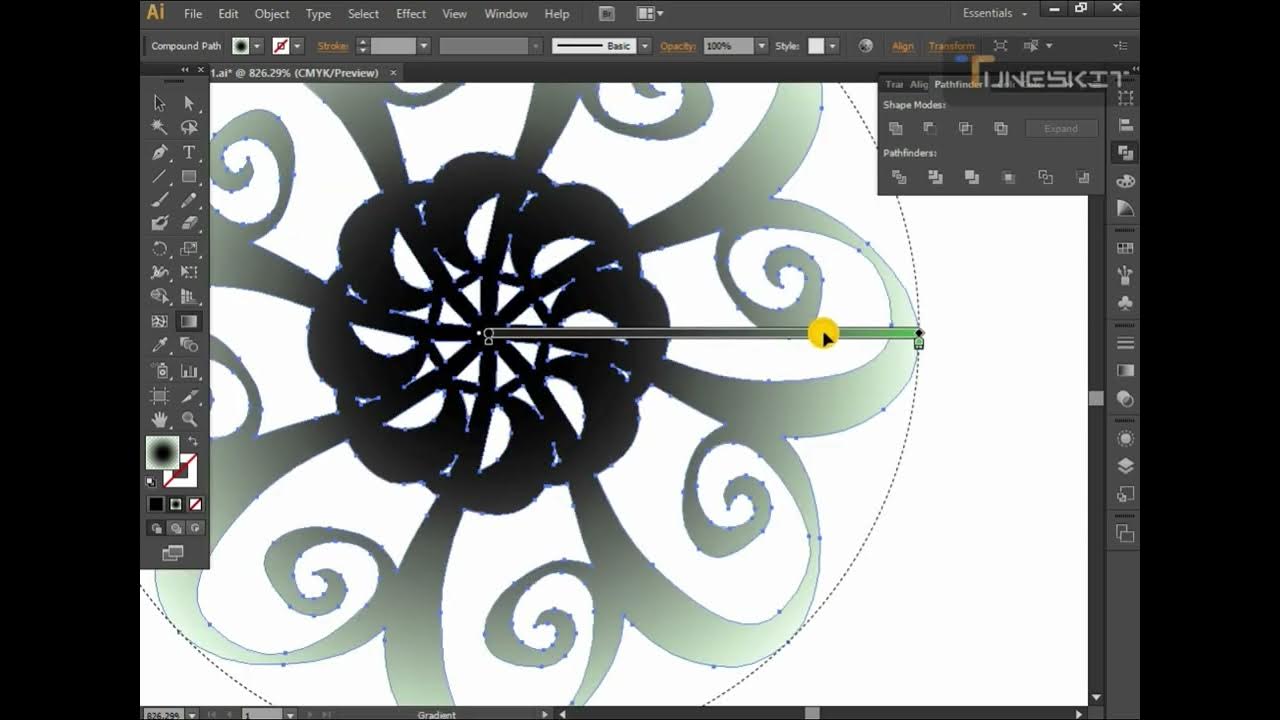 How to make vector design | adobe illustrator tutorial | #viral # ...