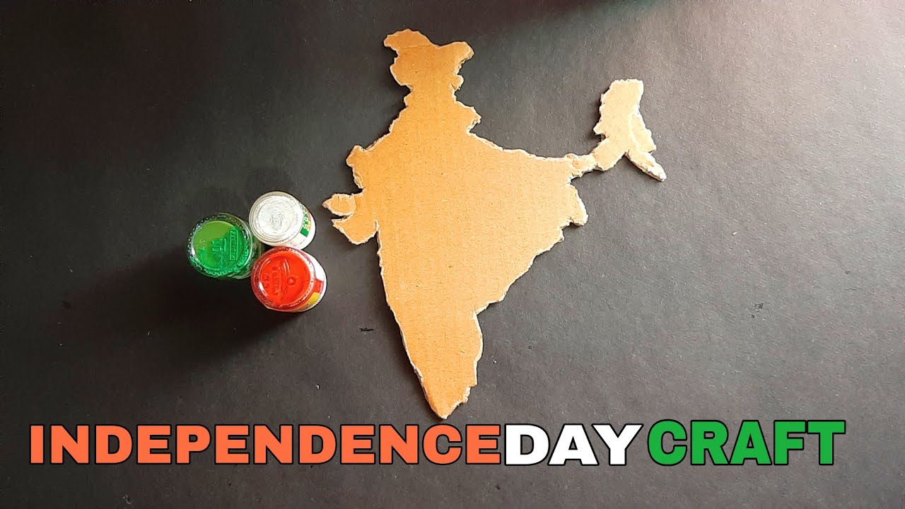 INDEPENDENCE DAY CRAFT 2021, Beautiful craft idea for school project ...