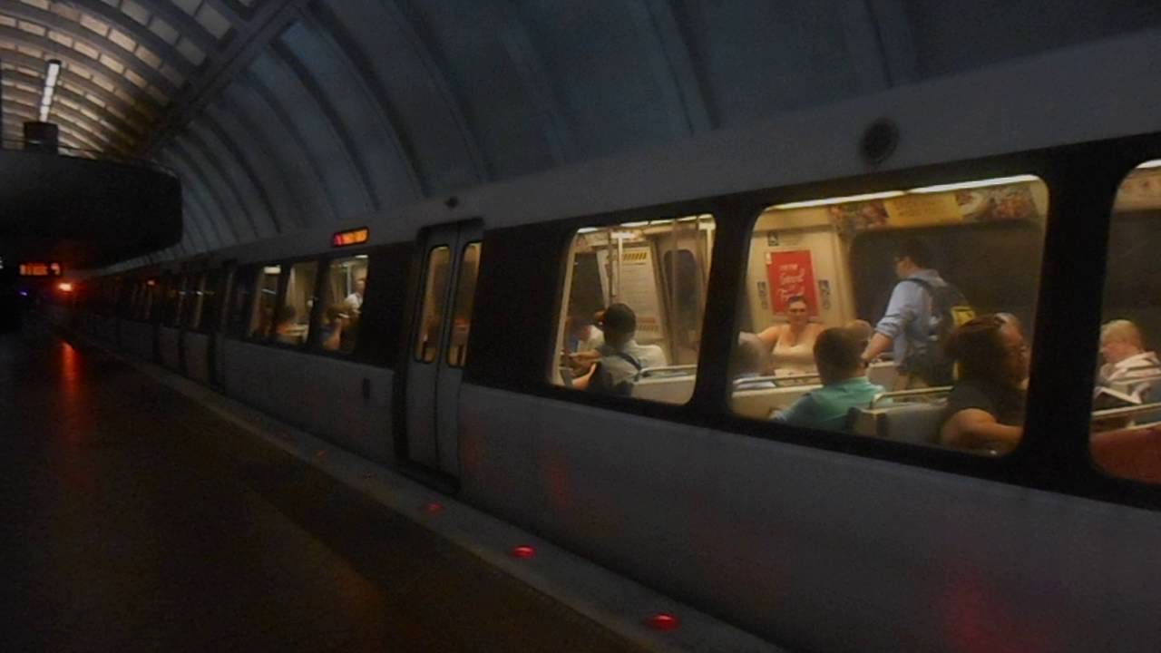 DC Metro (WMATA): Shady Grove bound Red Line train at Tenleytown - AU ...