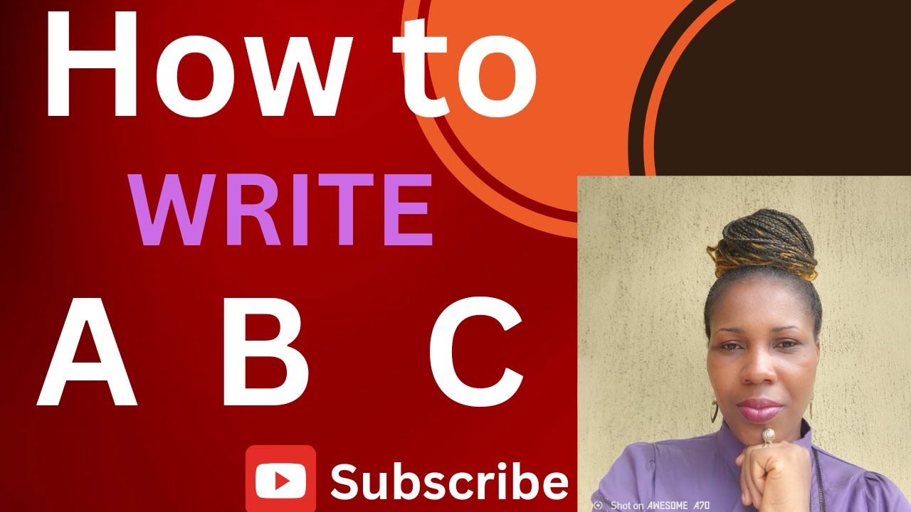 How to write the English Alphabet (ABC to Z) using tracing method - YouTube