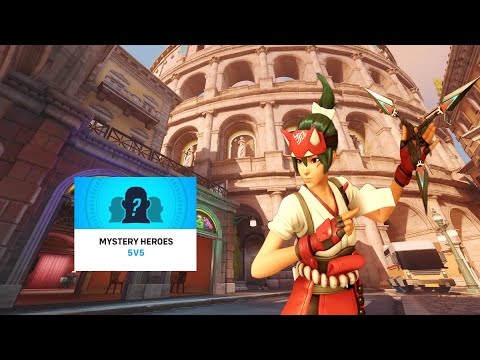 Overwatch 2 - Mystery Heroes Push Gameplay - YouTube