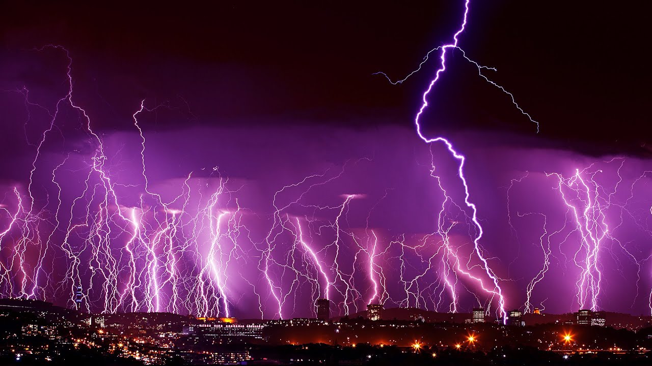 ⚡ Intense Thunderstorm Sounds for Sleeping | Torrential Rainstorm ...