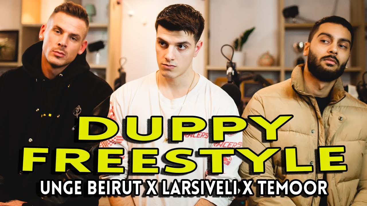 "Duppy"-freestyle | Unge Beirut, Larsiveli & Temoor | YLTV Radio - YouTube