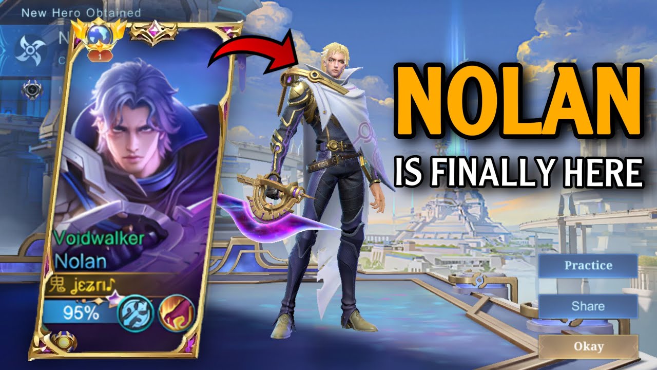 NEW HERO "NOLAN" IS FINALLY HERE IN ORIGINAL SERVER | NOLAN GAMEPLAY ...