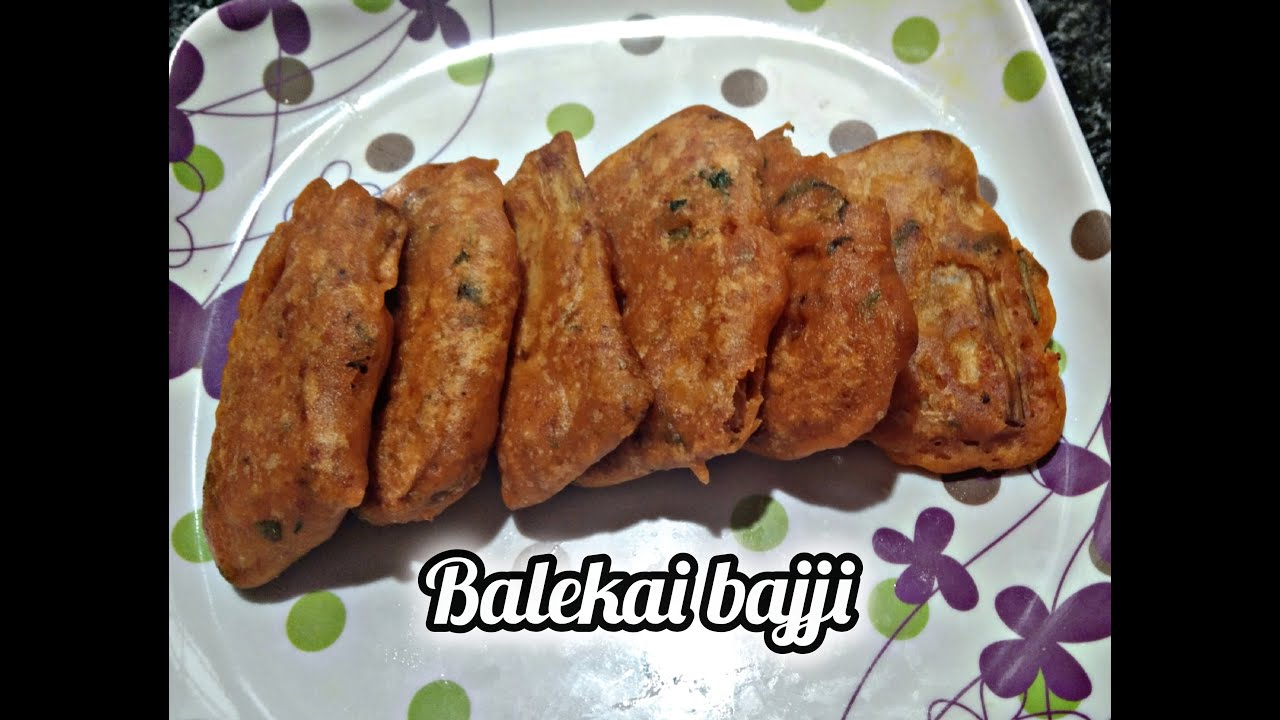 Balekai bajji | Raw banana bajji | ಬಿಸಿ ಬಿಸಿ ಬಾಳೆಕಾಯಿ ಬಜ್ಜಿ| tea time ...