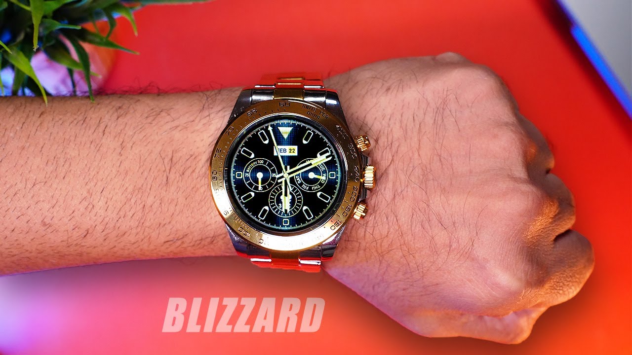 Premium Gold Metal Smartwatch - Fire Boltt Blizzard 🔥 - YouTube