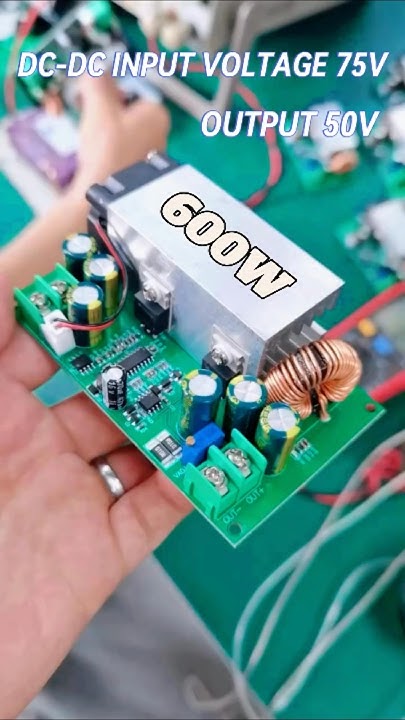 600W Dc-Dc input voltage 75V maximum output voltage 50V maximum current 25A, adjustable buck ...
