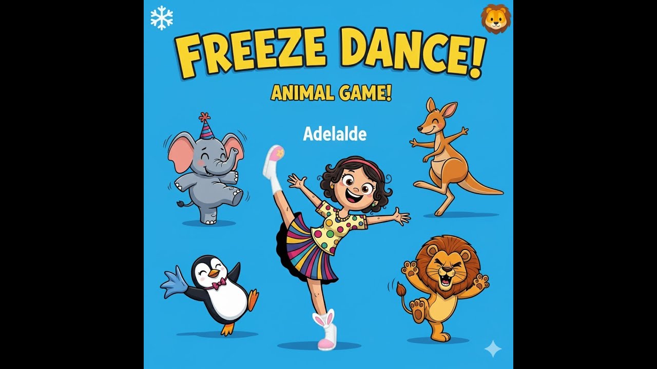 Animal Freeze Dance 🦁🐘 | Kids Brain Break | Dance Song for Kids | Learn ...
