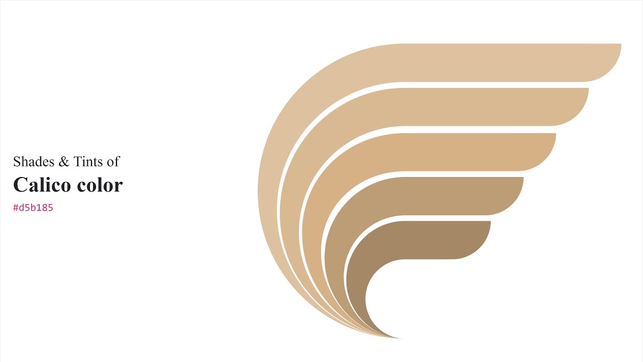 Shades & Tints of Calico color #d5b185 A Warm Brown color #bd9d76 # ...