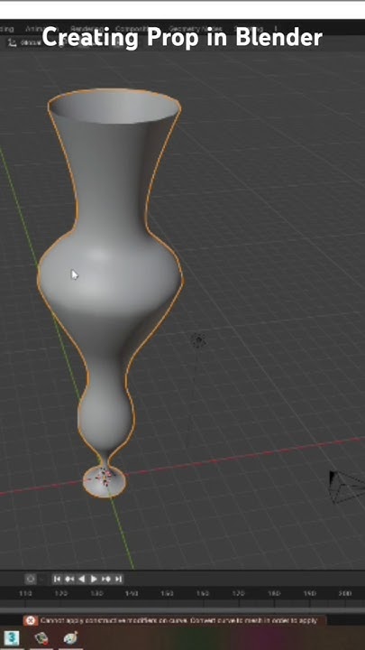 Create Prop using Screw Modifier in Blender | How to Model it #3d #blender #3dmodeling - YouTube