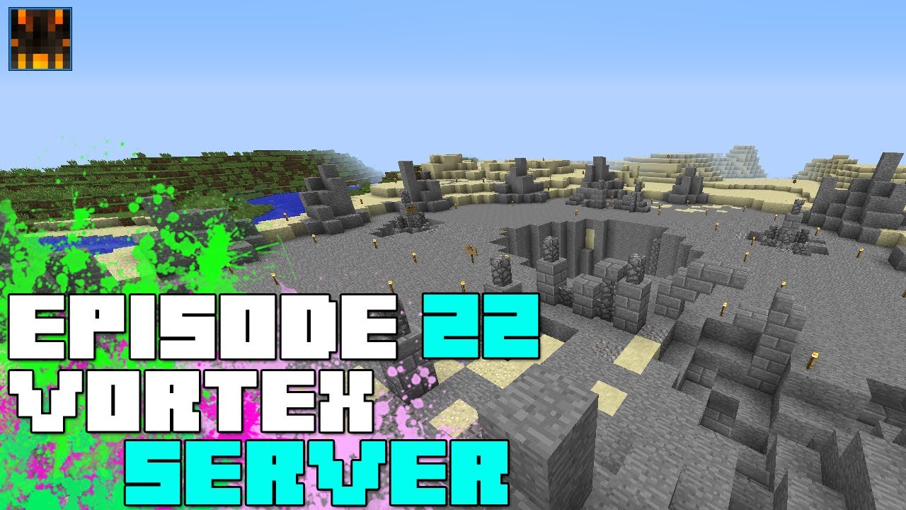 Minecraft 1.7 - The Vortex Server - Let's Play Episode 22 - Paintball ...