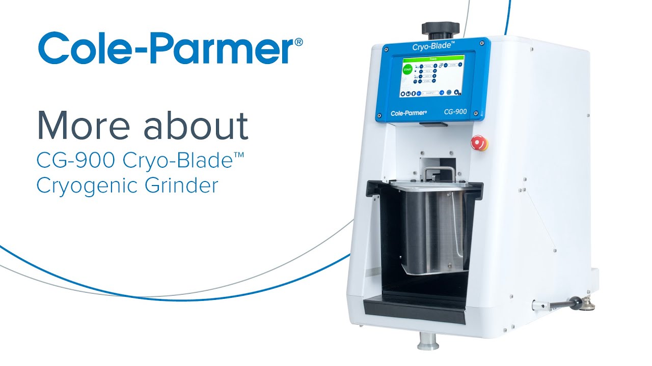 CG-900 Cryo-Blade™ Cryogenic Grinder - YouTube