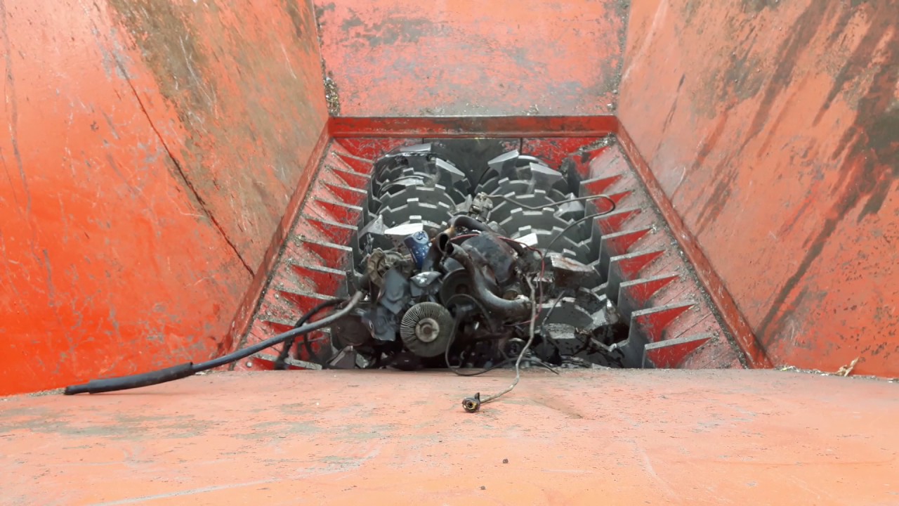 Truck Engine Shredder - YouTube