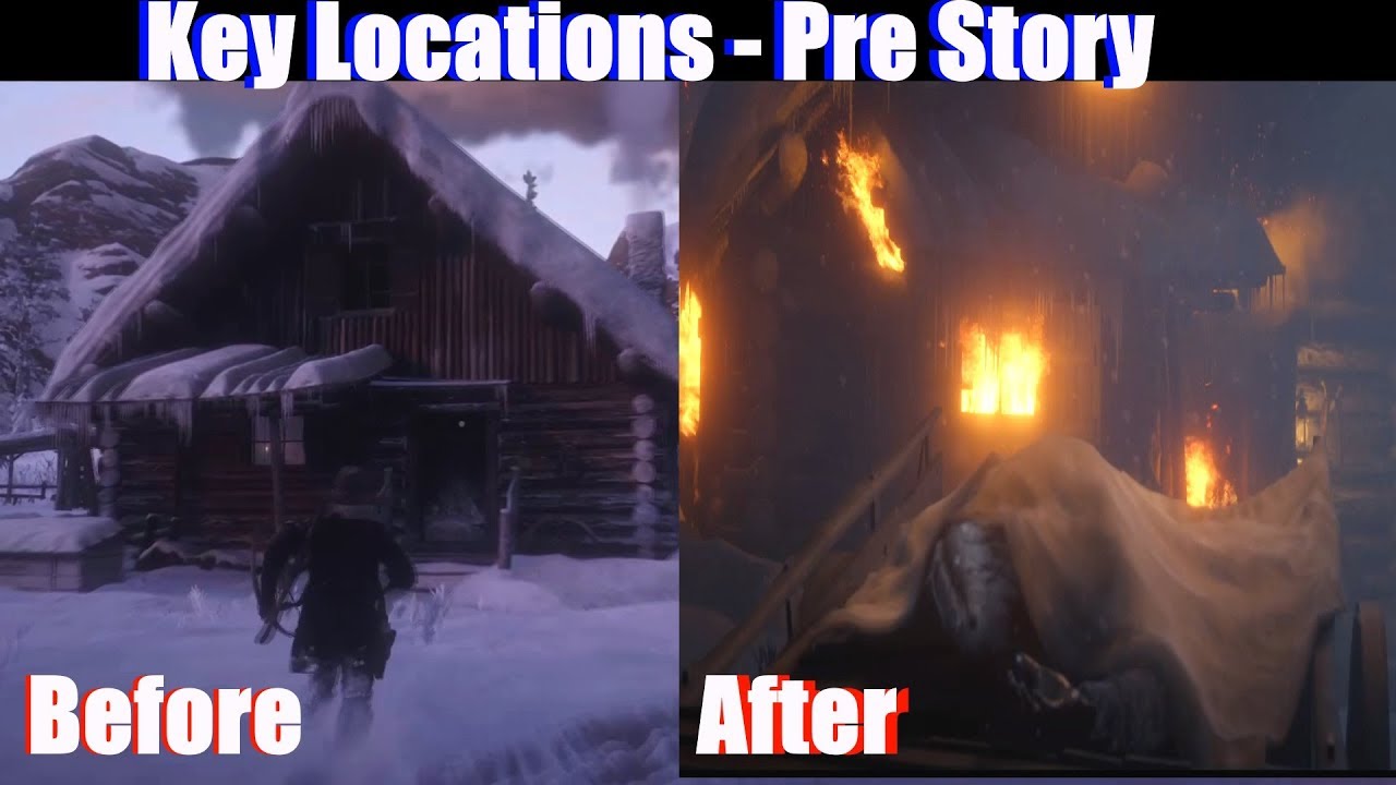 RDR2 Adler Ranch & Key Places Before The Story - Red Dead Redemption 2 ...