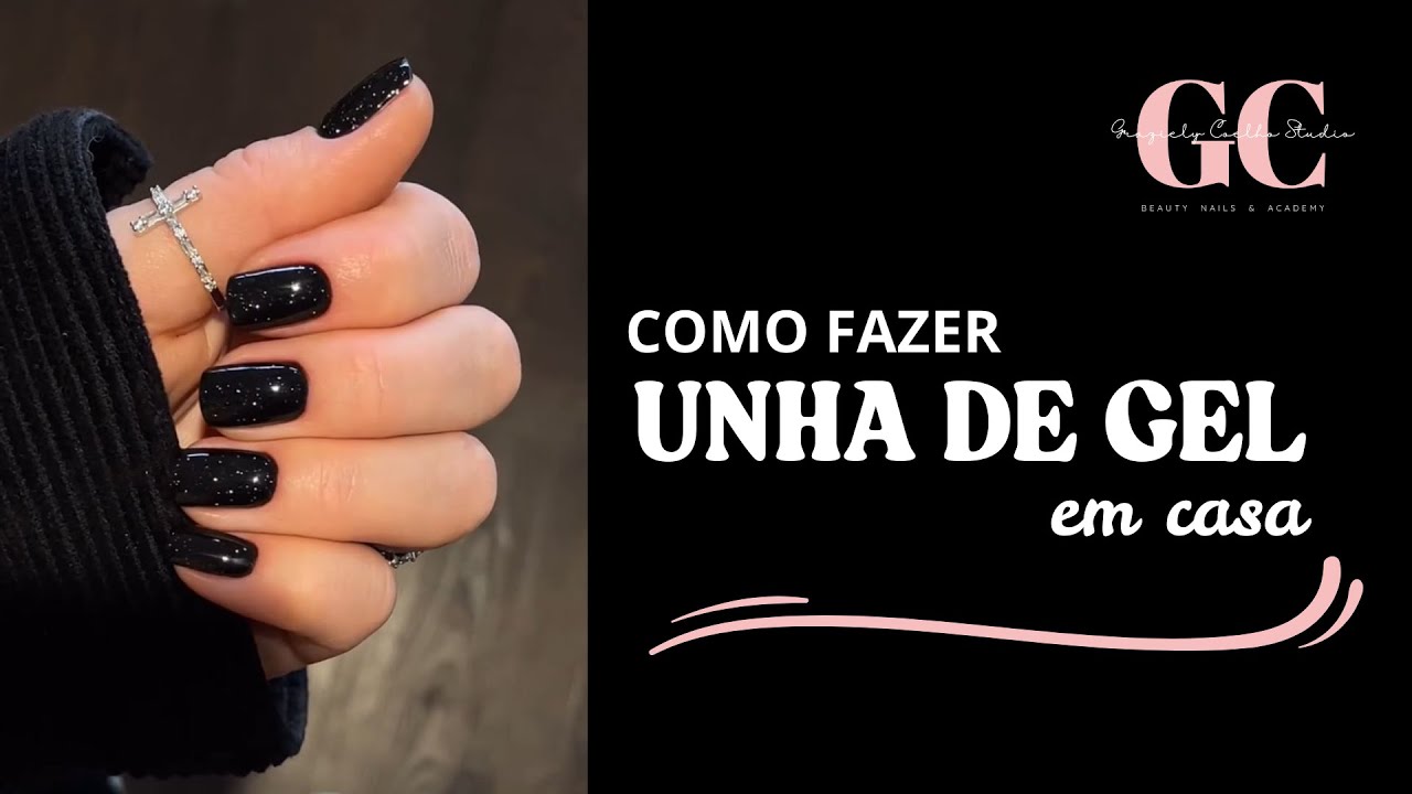 Como fazer Unha de Gel Sozinha em Casa AUTOESMALTAÇÃO EM GEL SEGURA ...