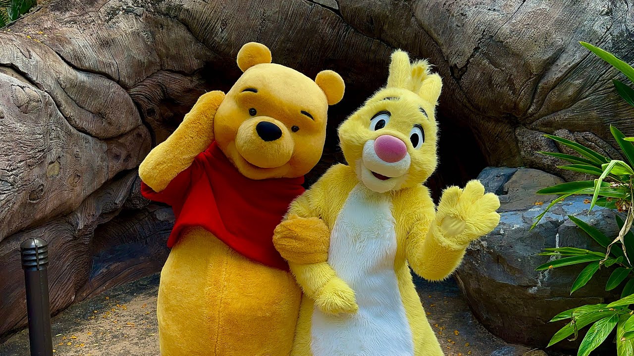 Rabbit Special Meet and Greet with Pooh at Disney’s Animal Kingdom on ...