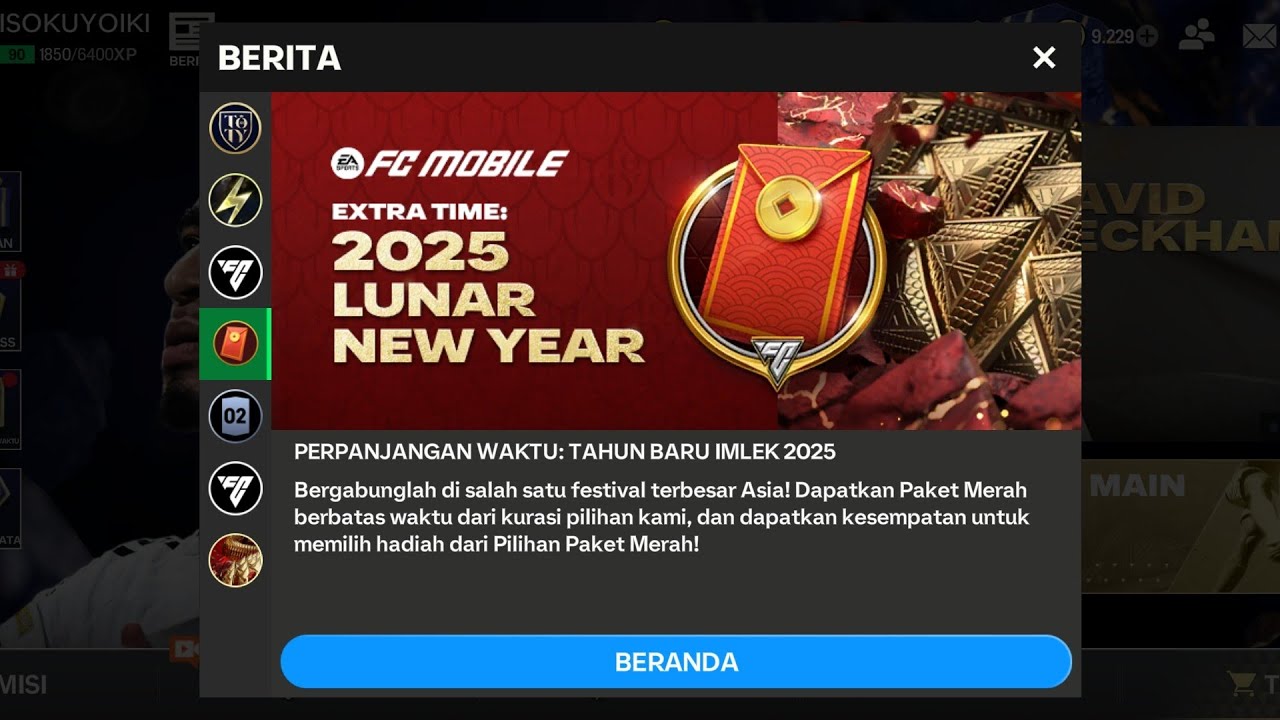 CARA MENDAPATKAN ANGPAO MERAH DI FC MOBILE..GUENDENG HADIAHNYA BISA ...