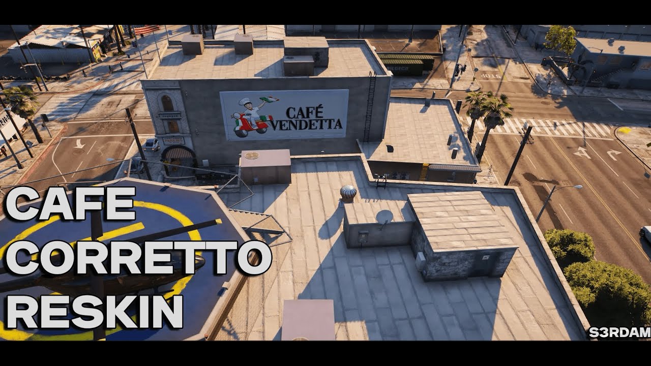 Fivem Cafe Corretto - "MLO Reskin - Café Vendetta" | GTA V Cinematic ...