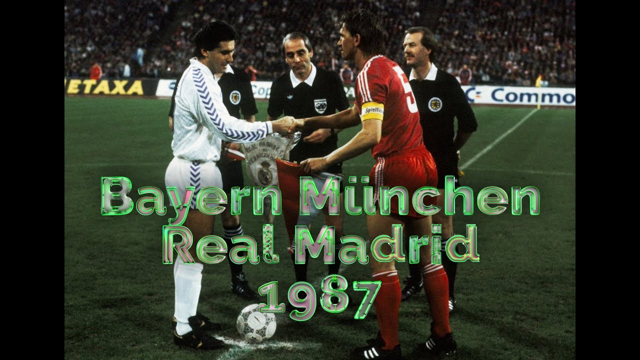 Bayern Munich - Real Madrid 1987 Semi-final - YouTube