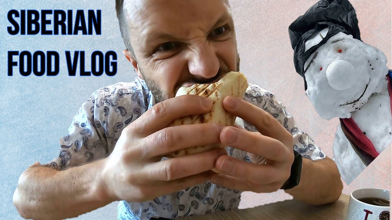 I buy and eat Siberian street food. Vlogger from Siberia. Russia - YouTube