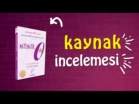 Karekök Yayınları TYT - DGS - ALES - KPSS İçin Matematik 0 Kaynak İncelemesi