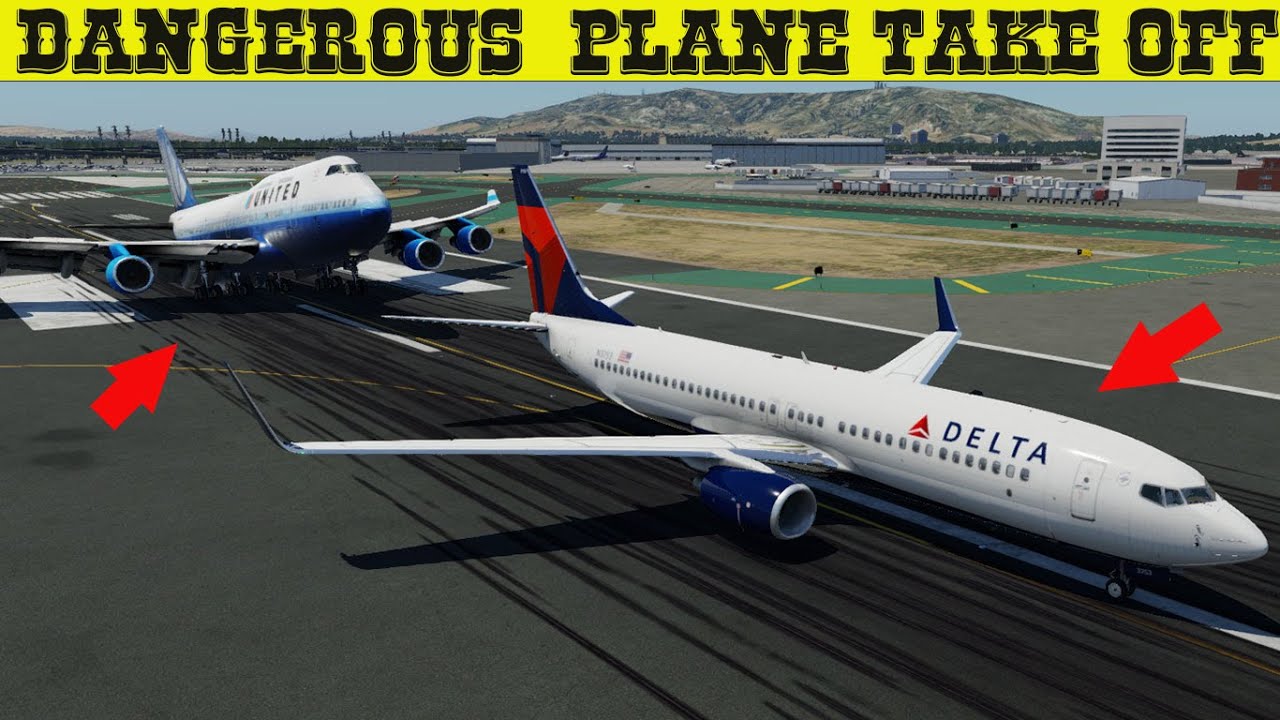 Most Dangerous Plane take Off Ever Seen - YouTube