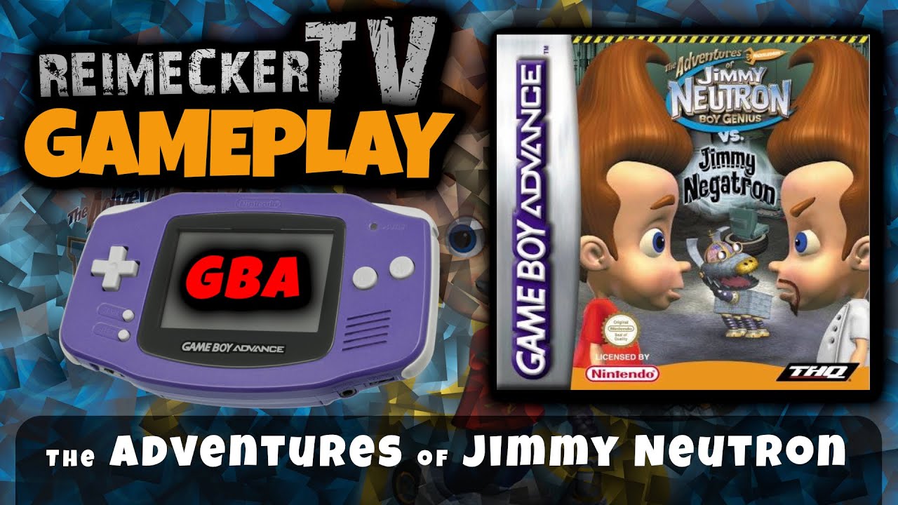 RTV - Gameplay : Jimmy Neutron vs. Jimmy Negatron (Gameboy Advance ...