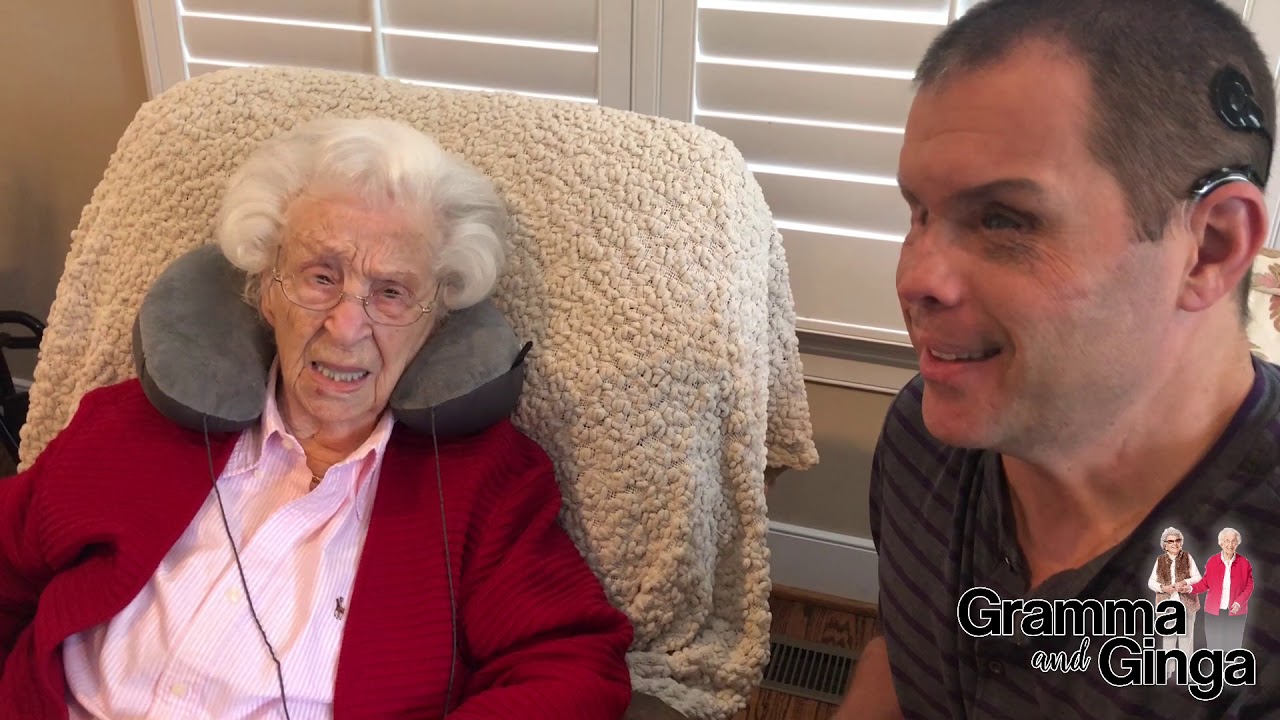 G&G Aaron Visits Gramma After The Marathon | Gramma and Ginga - YouTube