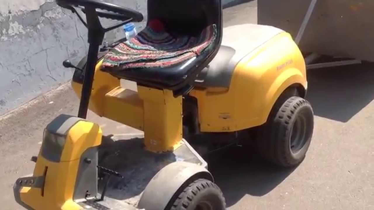 Райдер Stiga Park Plus. Stroysad.com.ua - YouTube