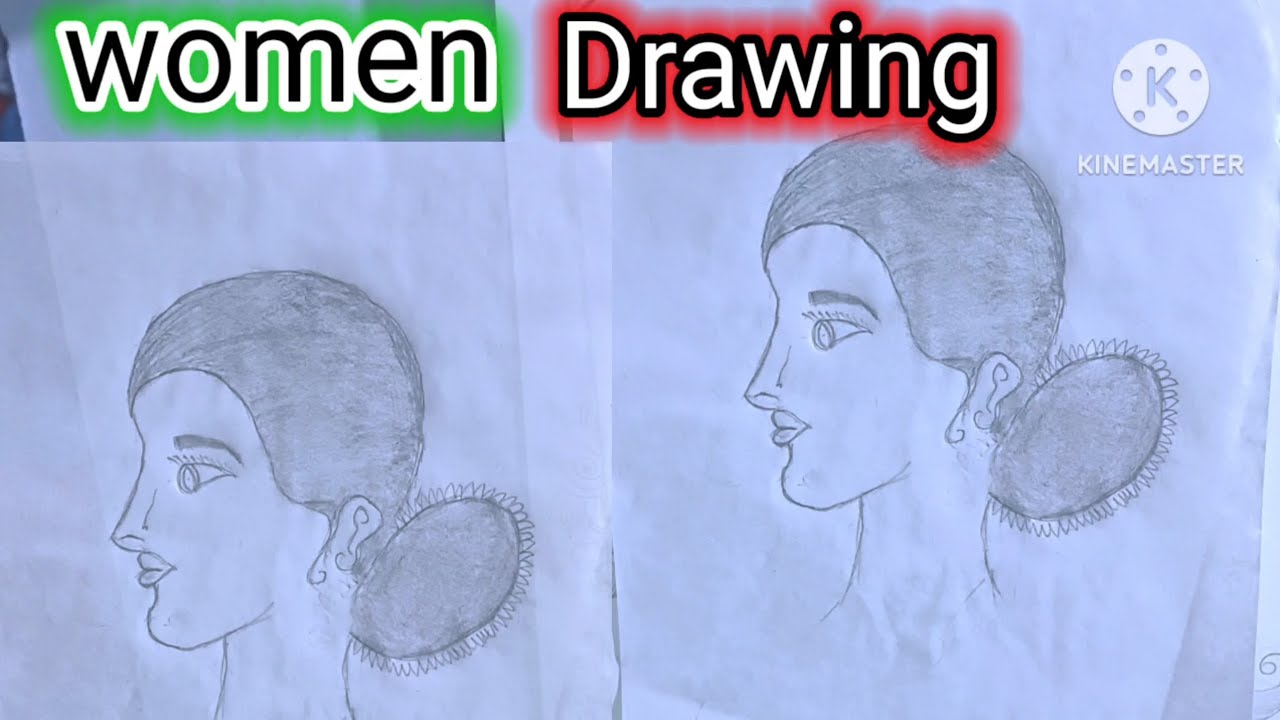 pencil sketch women drawing #artistsikhasharma #artwork #learning #asif ...