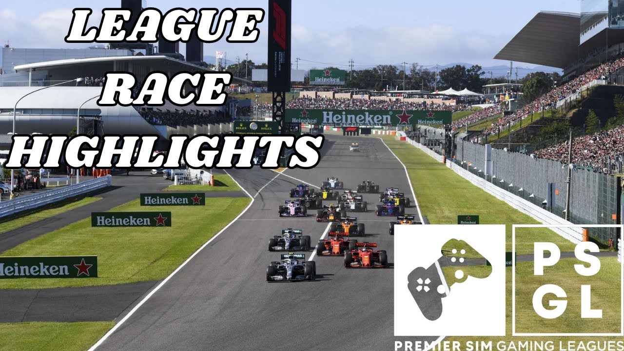 PSGL LEAGUE RACE ON F1 2023 - PSGL Round 6 Japan - YouTube