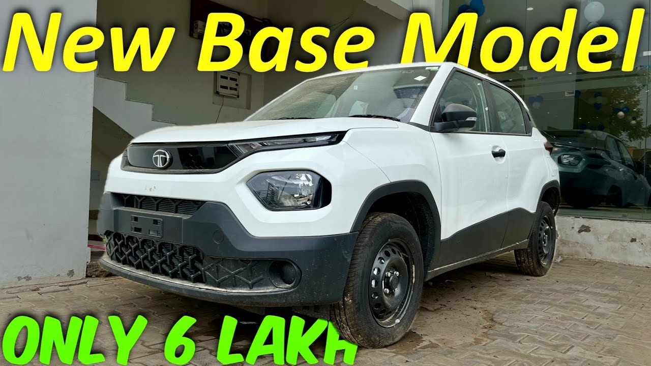 Tata Punch Base Model Review. 2025 Tata Punch Pure Model😱. - YouTube