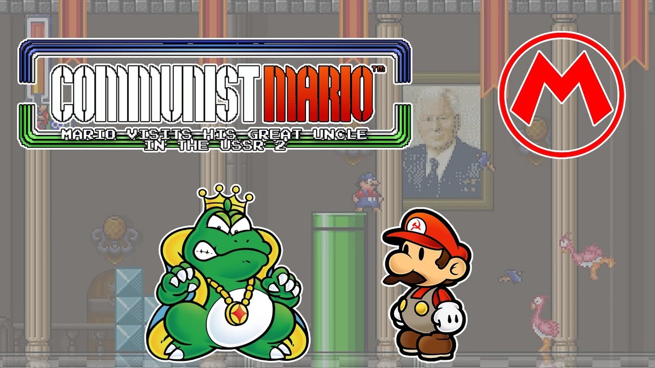 Марио в Советском Союзе (Communist Mario) | 50 оттенков Марио - YouTube