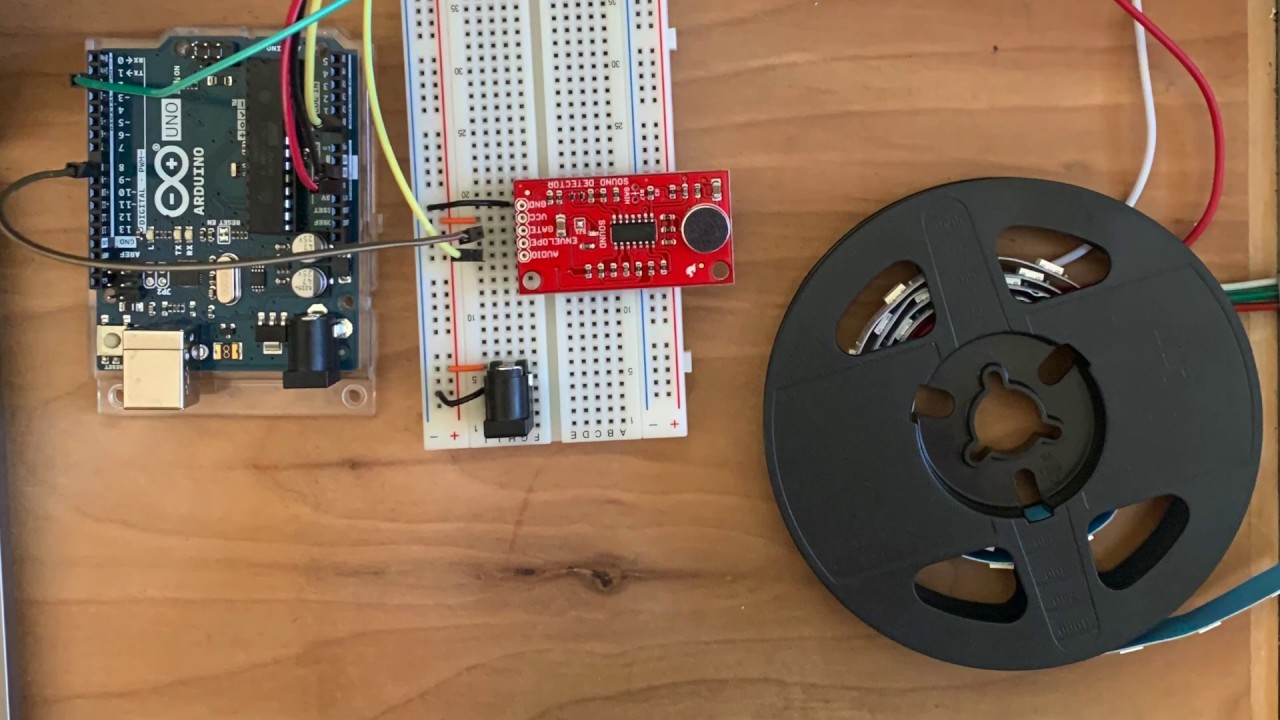 Music-Reactive LED Show - Dominic Garrity - YouTube