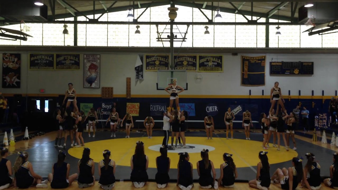Varsity Cheer 2014 Pep Rally, PTHS - YouTube