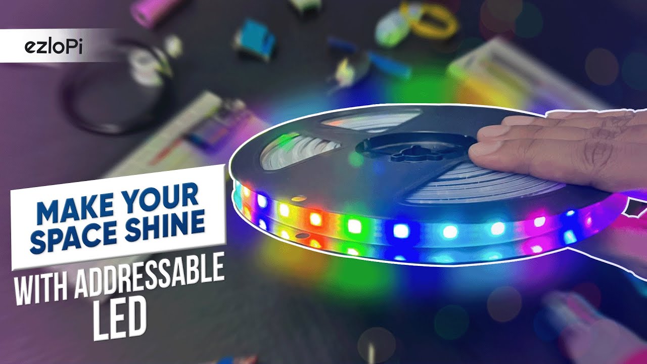Create Cool Light Effects with Addressable LED's - Simple Guide - YouTube