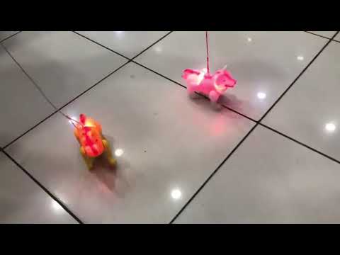 SESLİ MÜZİKLİ IŞIKLI YÜRÜYEN KÖPEK