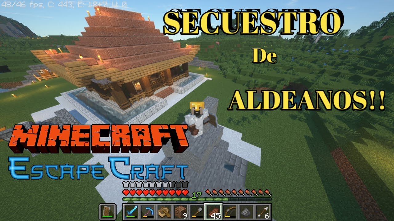 ROLEPLAY Español survival 1.16.1-3#-(SECUESTRO De Aldeanos ...