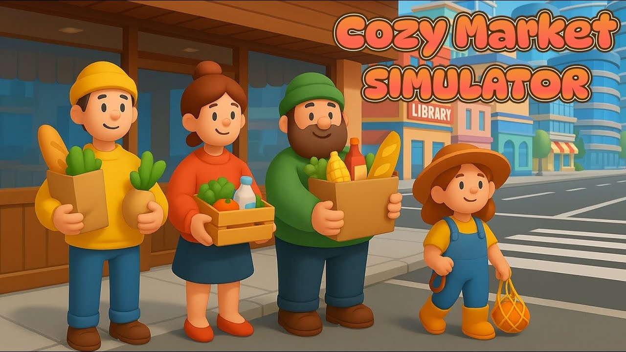 Cozy Market Simulator Demo - Out Now! - YouTube